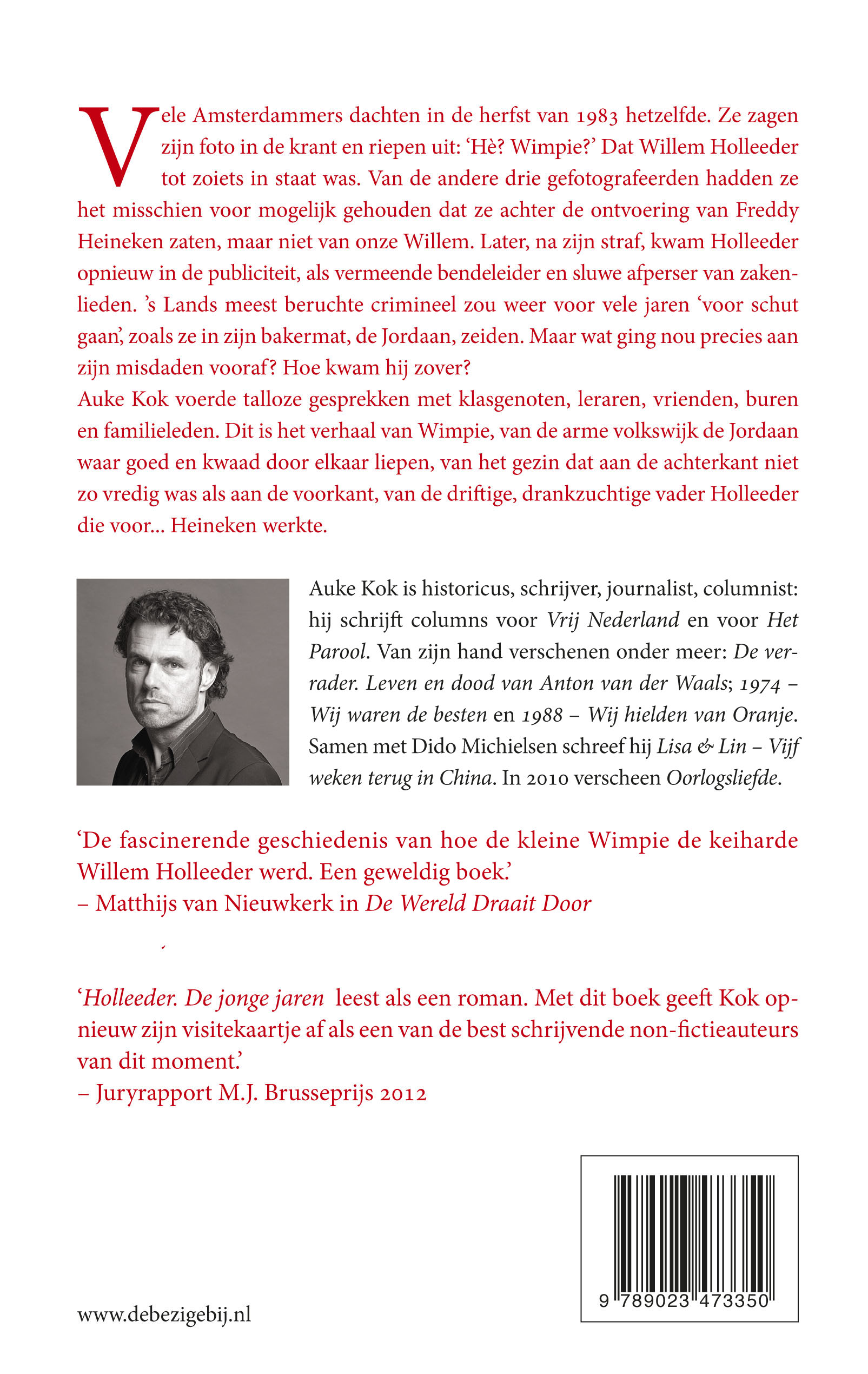 Willem Holleeder - Auke Kok - De Bezige Bij