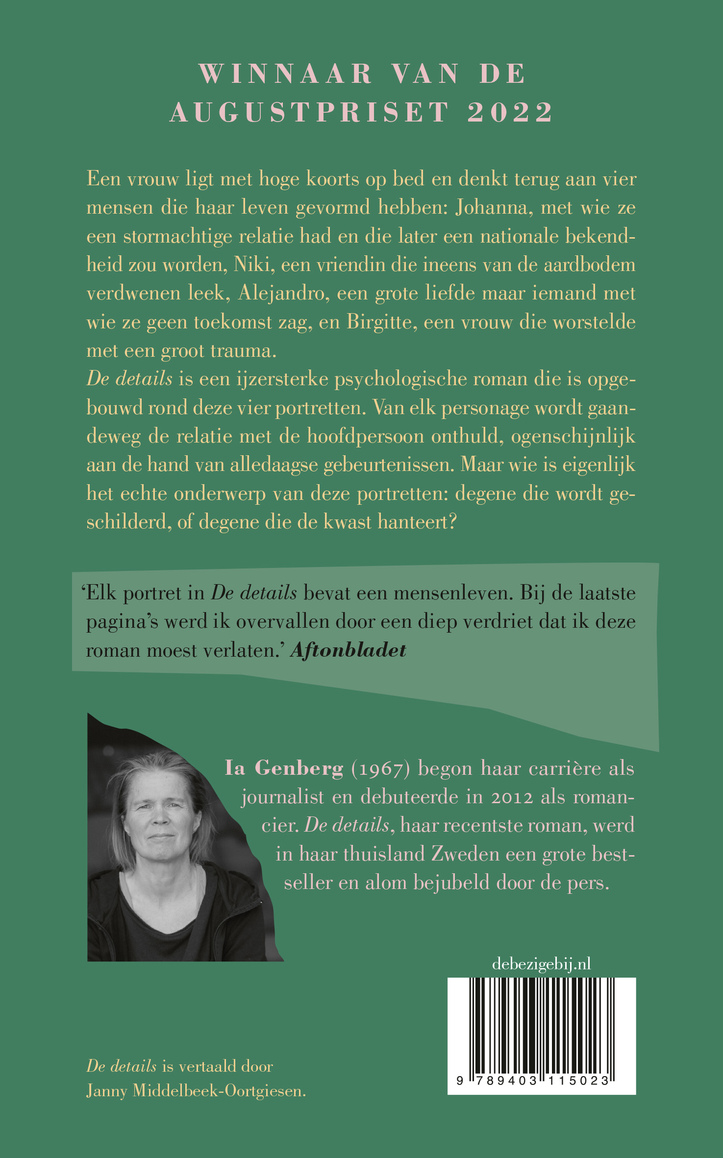 De details - Ia Genberg - De Bezige Bij