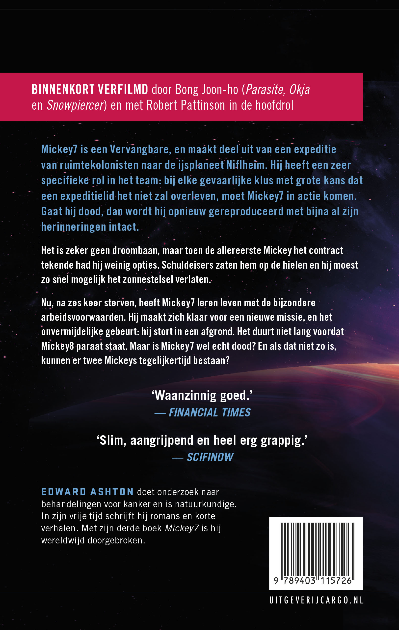 Mickey7 - Edward Ashton - Cargo