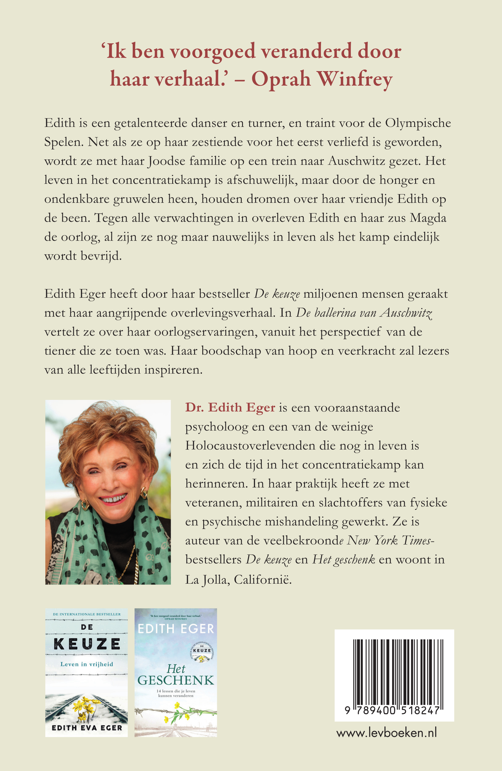 De ballerina van Auschwitz - Edith Eger - A.W. Bruna Uitgevers