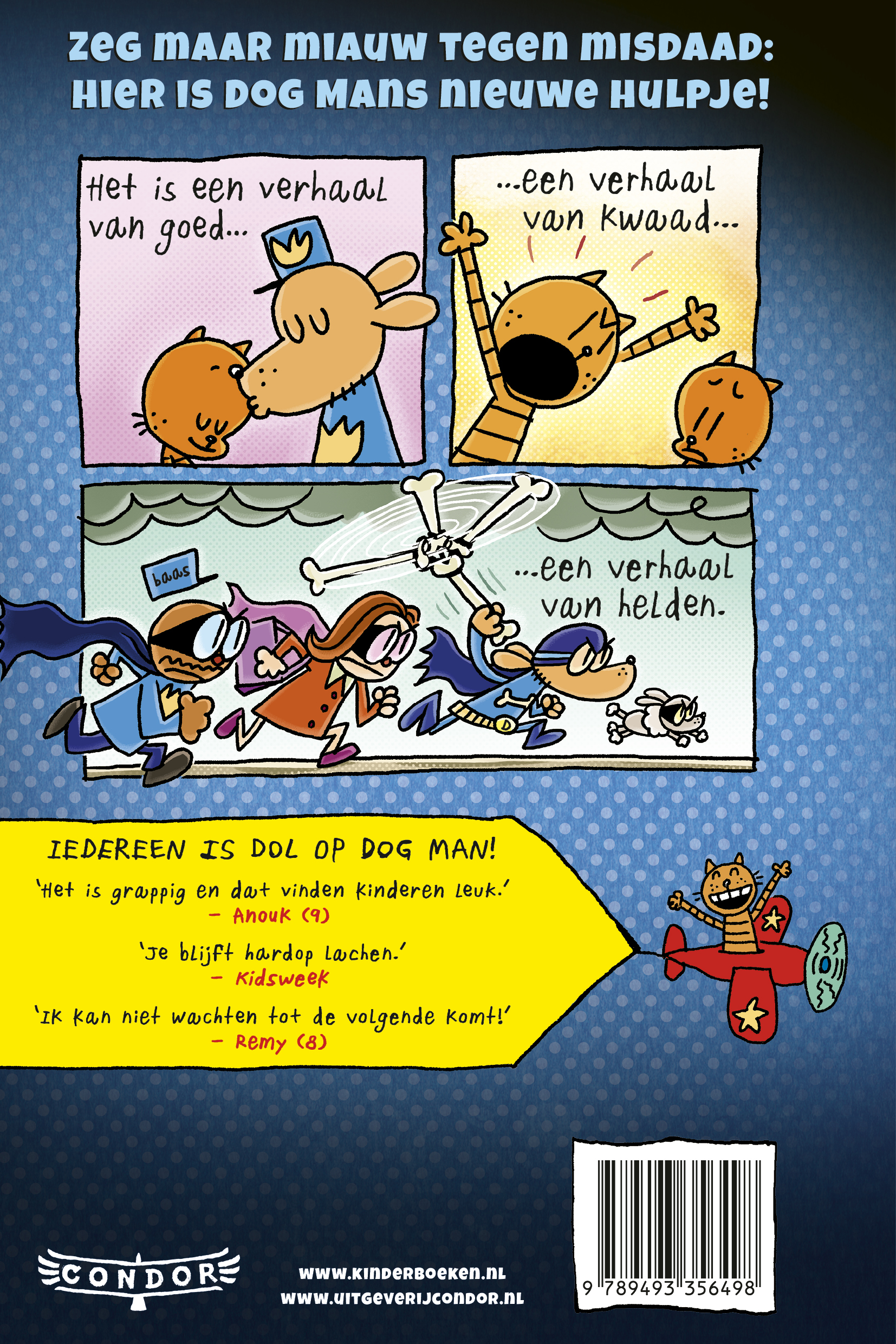 Dog Man 4 - Dog Man en Kid Kat - Dav Pilkey - Kinderboeken.nl