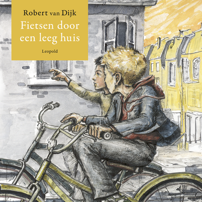 Fietsen door een leeg huis - Robert van Dijk - Kinderboeken.nl