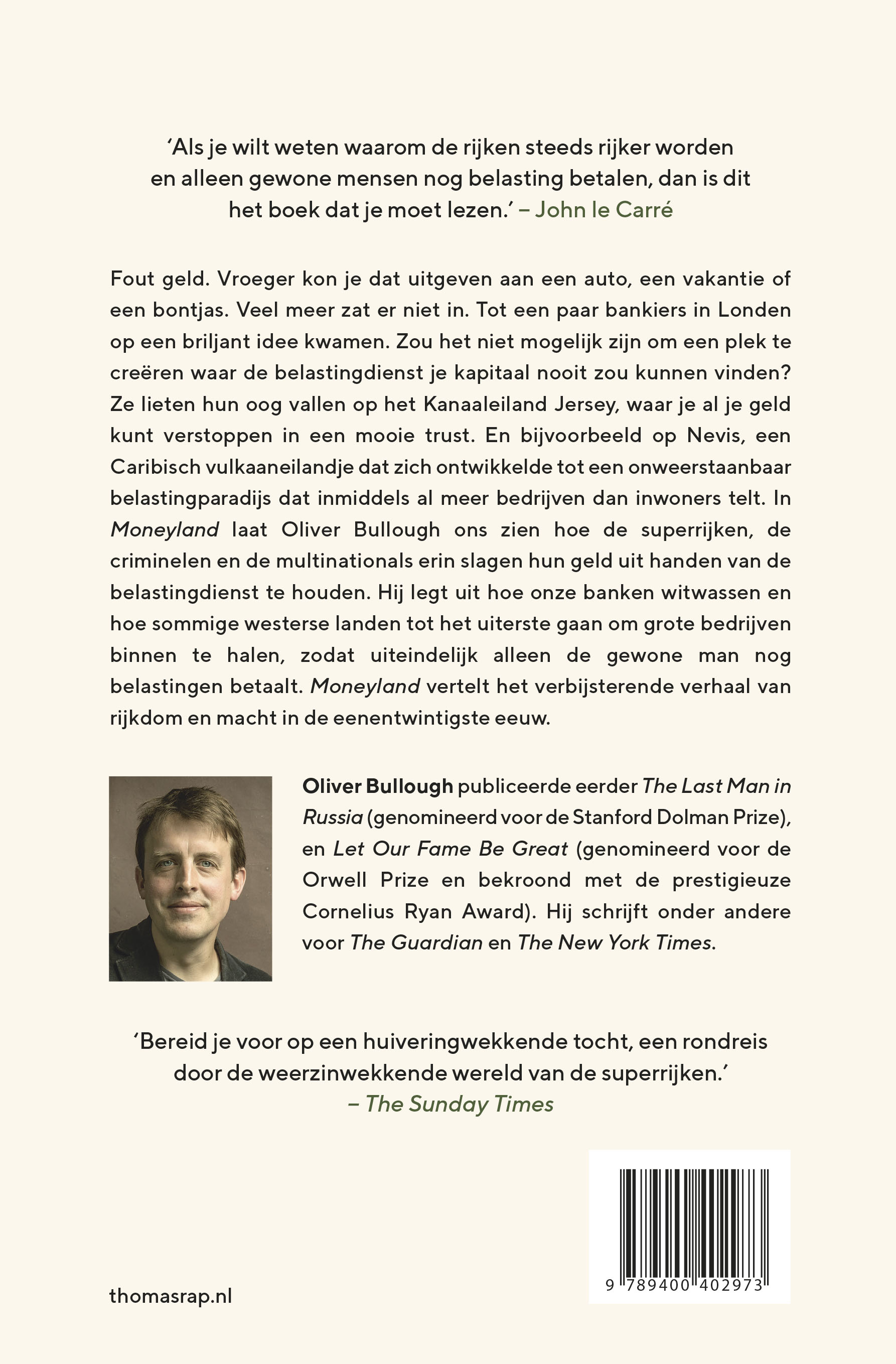 Moneyland - Oliver Bullough - Thomas Rap