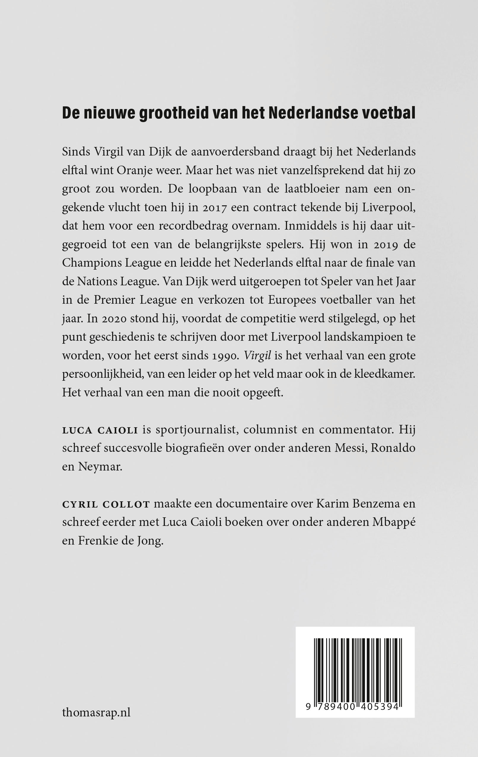 Virgil - Luca Caioli & Cyril Collot - Thomas Rap