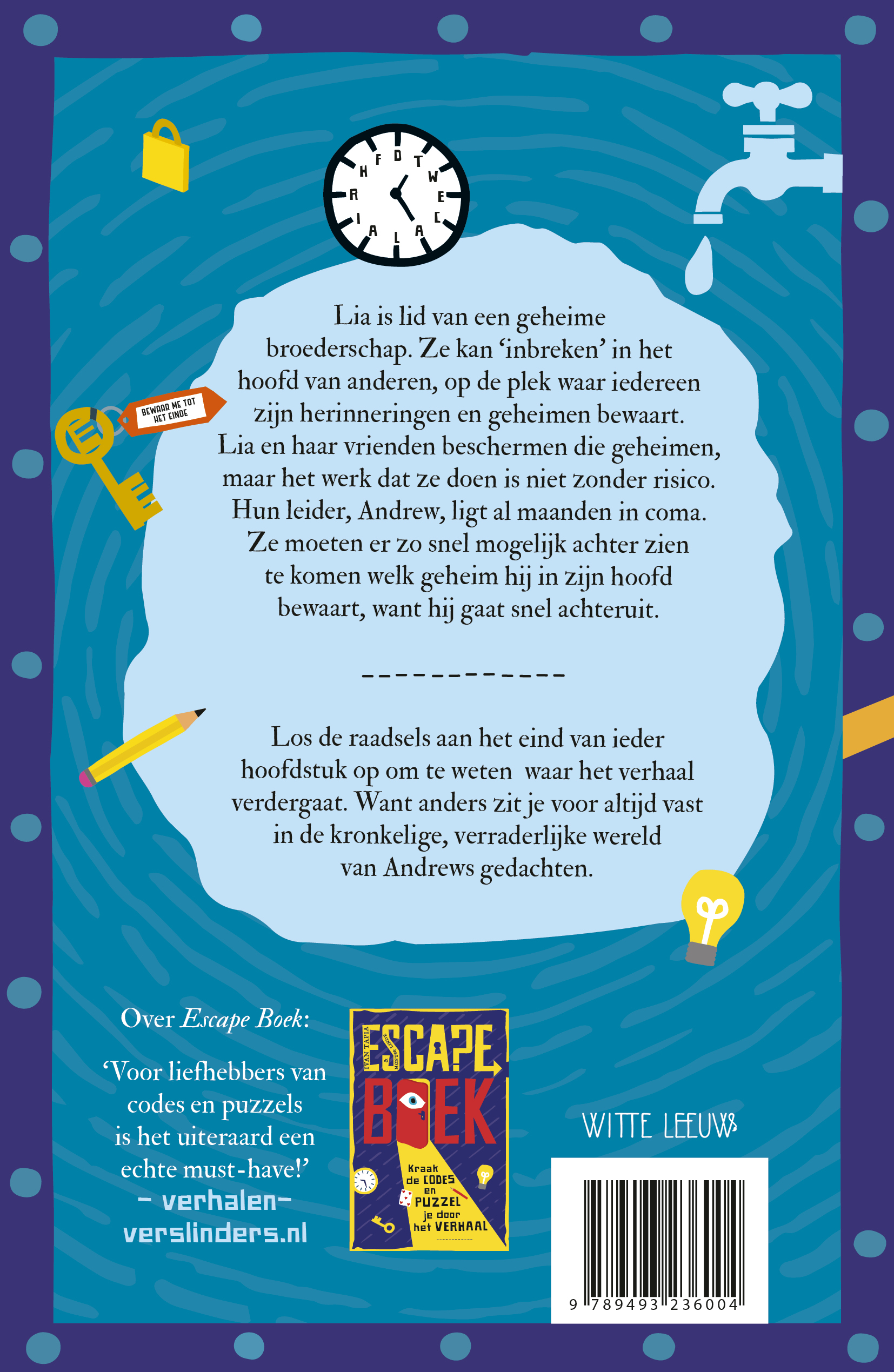 Escape boek – De geheime code van de Grote Kluis - Ivan Tapia & Linde ...