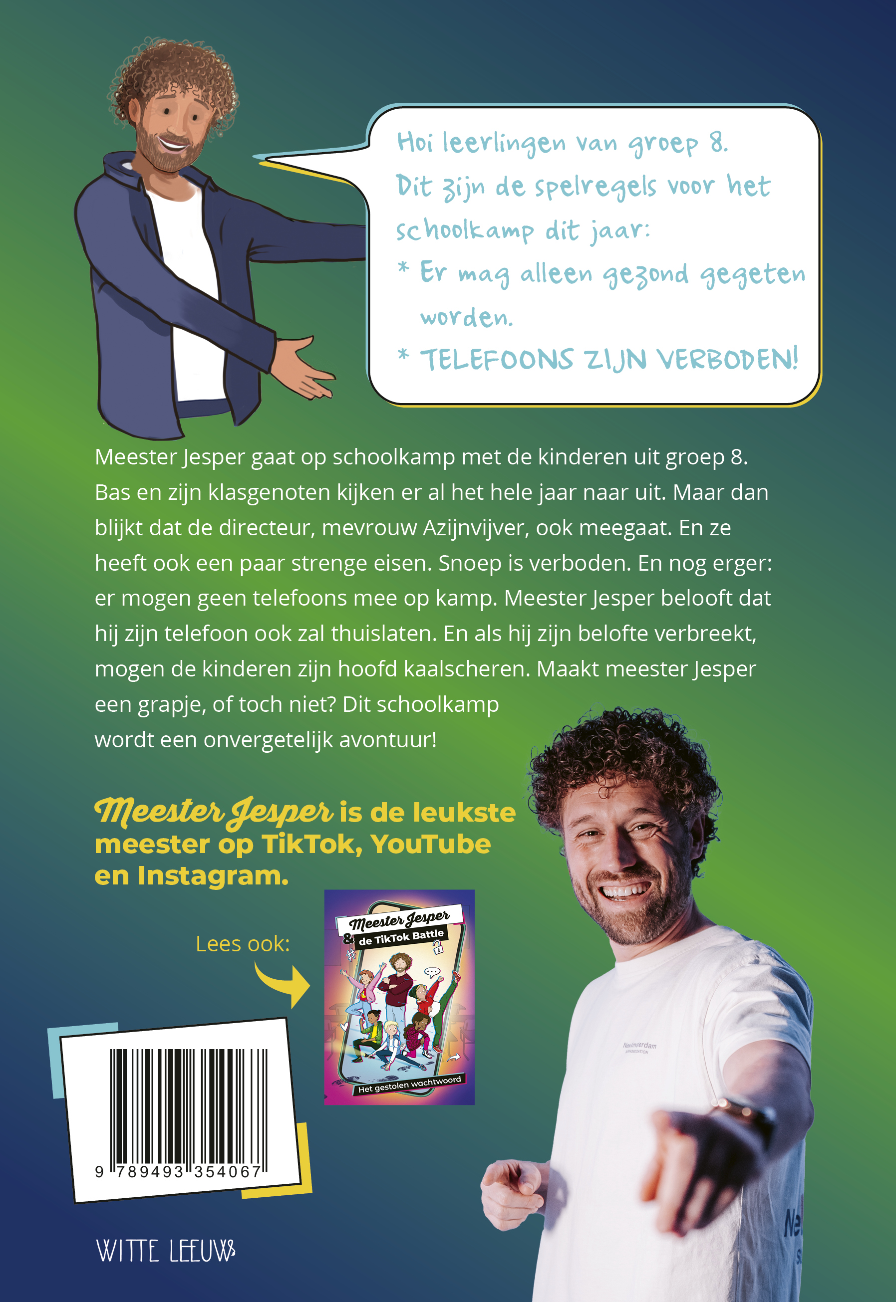 Meester Jesper & het schoolkamp - Jesper Hesseling - Kinderboeken.nl